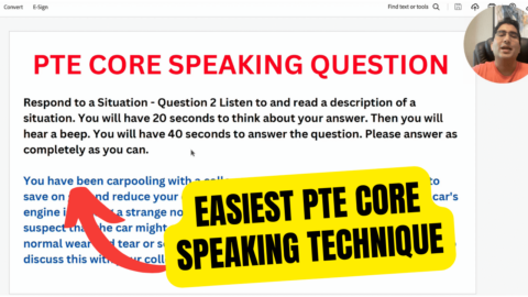 PTE Core Speaking Sample Answers - HZad Education